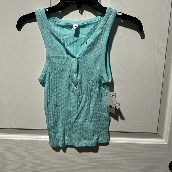 bp | Tops | Bp Blue Ribbed Tank Topmsrp 2 | Poshmark